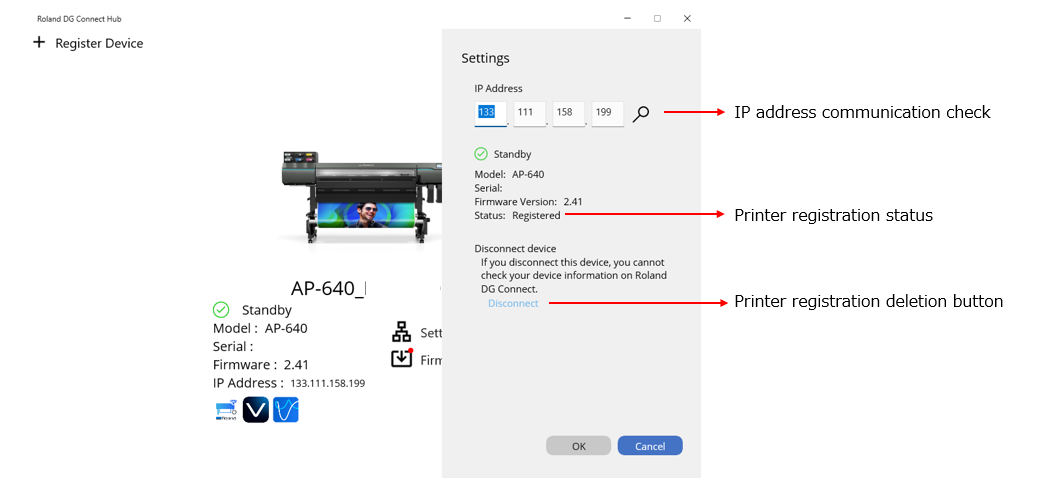 Roland DG Connect Hub Version 3.0 or later – Roland DG Care